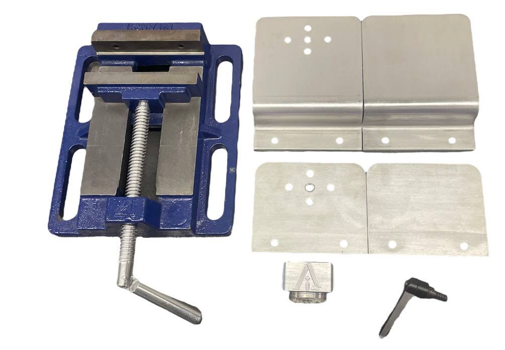 Austin Innovations Ultimate Aluminum Pipe Vise Kit Bundle – Dimensions ...